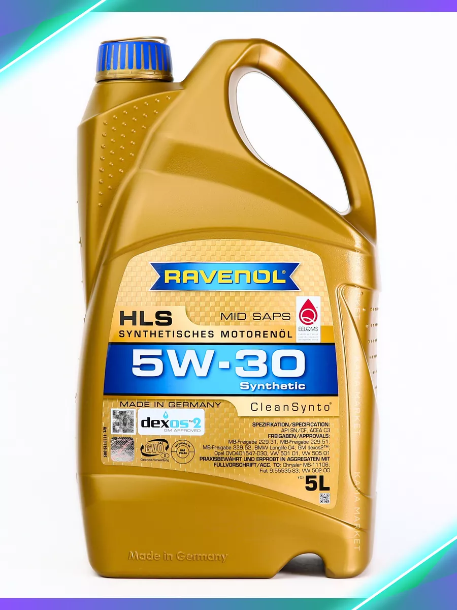 HLS 5W30 5 RAVENOL Wildberries 113786920